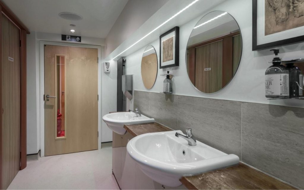 Hospitality Washroom Installation - Washroom Fit-Out Company